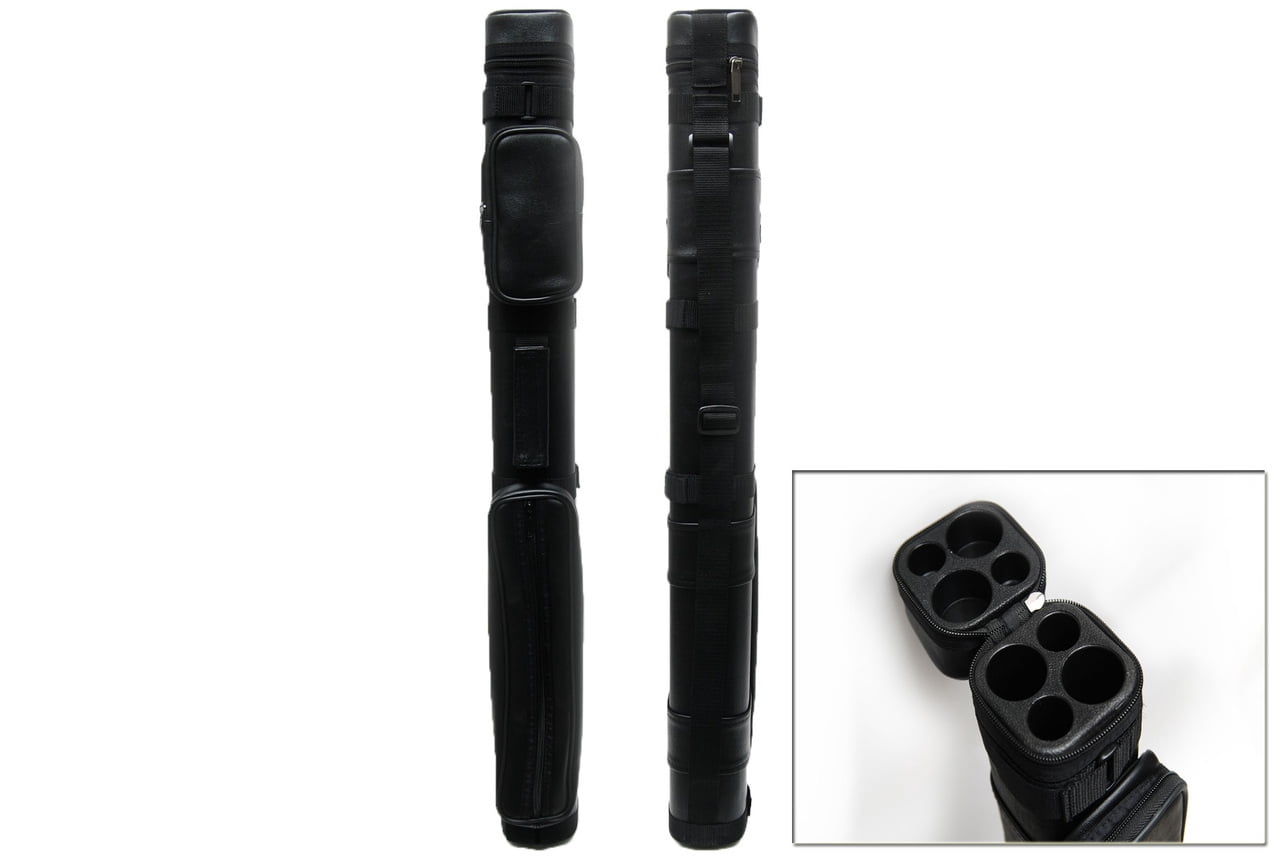 Delta 2x2 Square Billiards Pool Cue Stick Case w/ Fitted Tubes - 2 ...