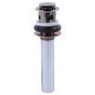 Delta 33W576 Push Pop-Up with Overflow, Chrome - Walmart.com