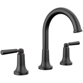 Delta Trinsic Two Handle Widespread Bathroom Faucet in Stainless 3559 ...