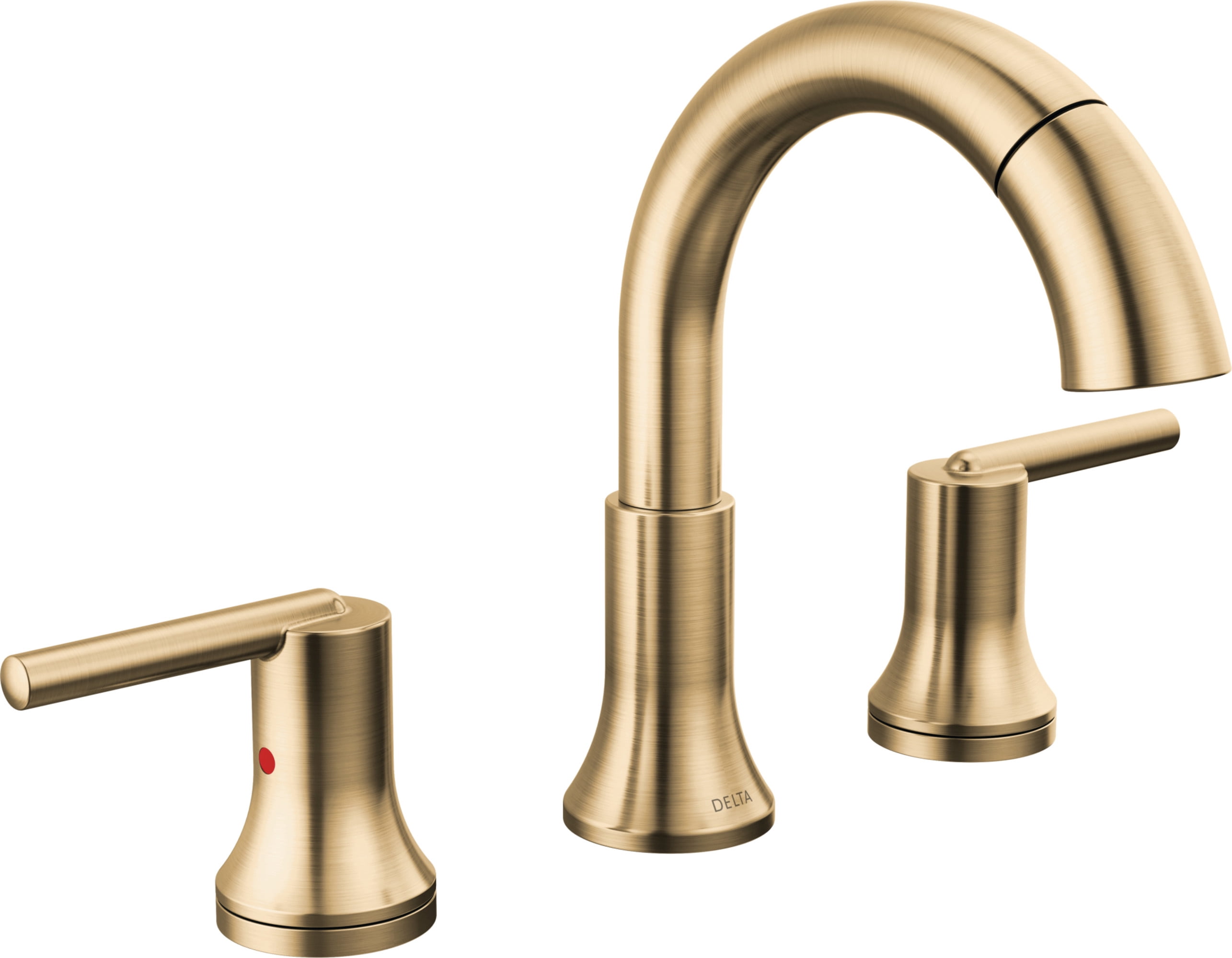 Delta 3559-Pd-Dst Trinsic 1.2 GPM Widespread Bathroom Faucet - Bronze ...