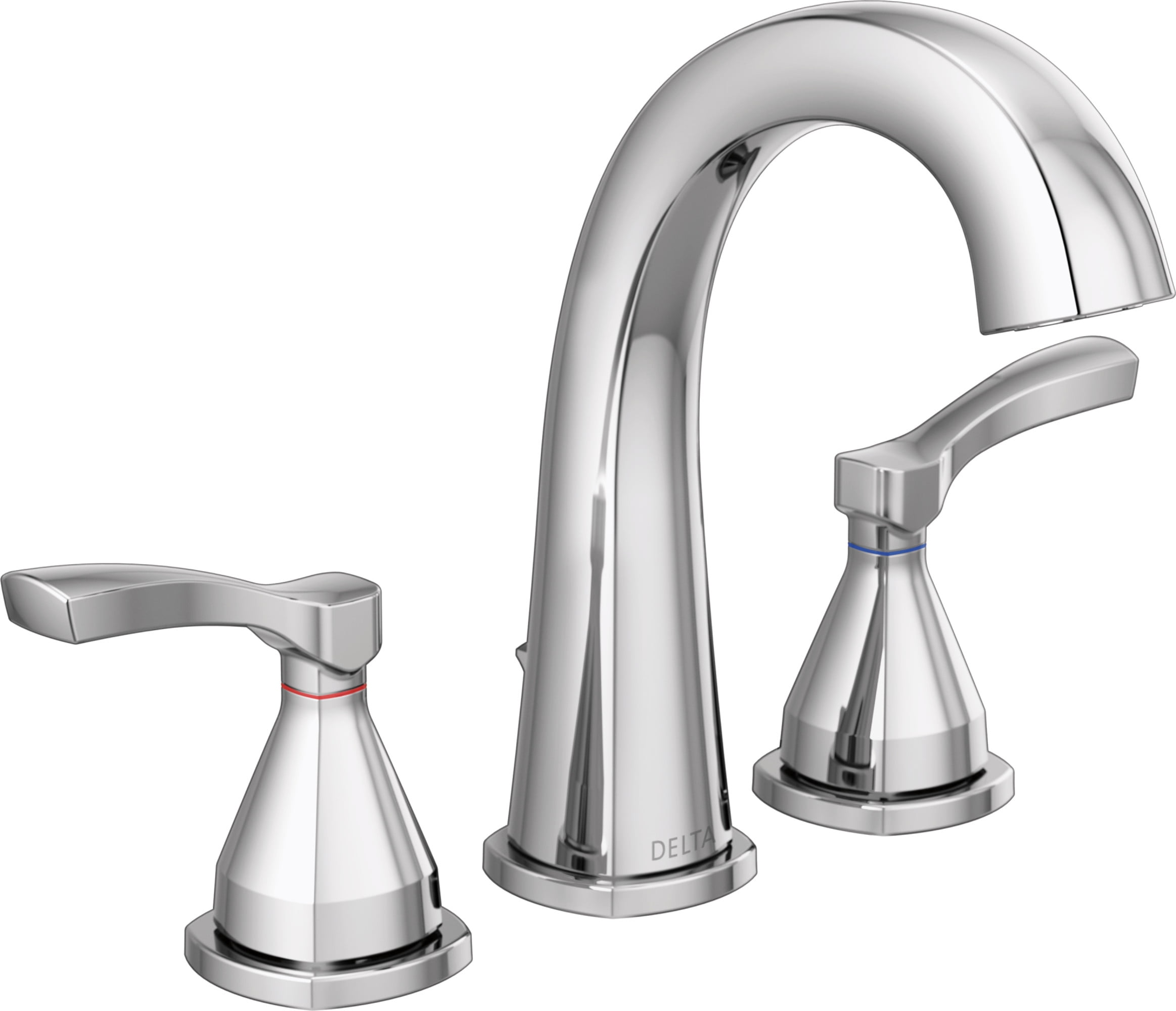 Delta 35775-Mpu-Dst Stryke 1.2 GPM Widespread Bathroom Faucet ...