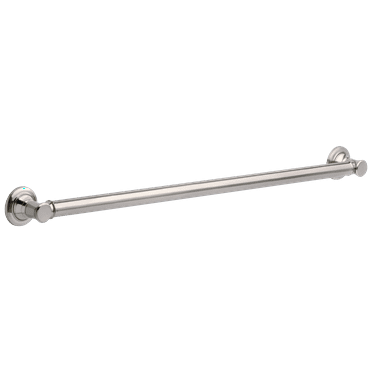 Delta 41718 18" Transitional Decorative ADA Grab Bar, Chrome - Walmart.com