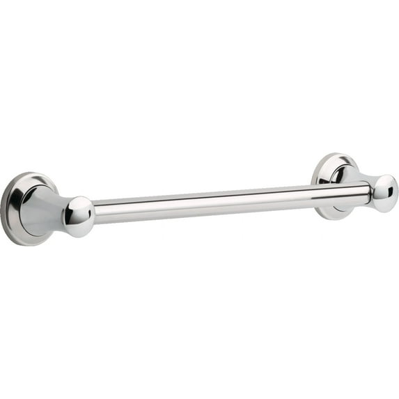 Delta 41718 18" Transitional Decorative ADA Grab Bar, Chrome HSA/FSA ...