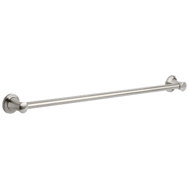 Delta 41724-CZ 24" Transitional Decorative ADA Grab Bar, Champagne ...
