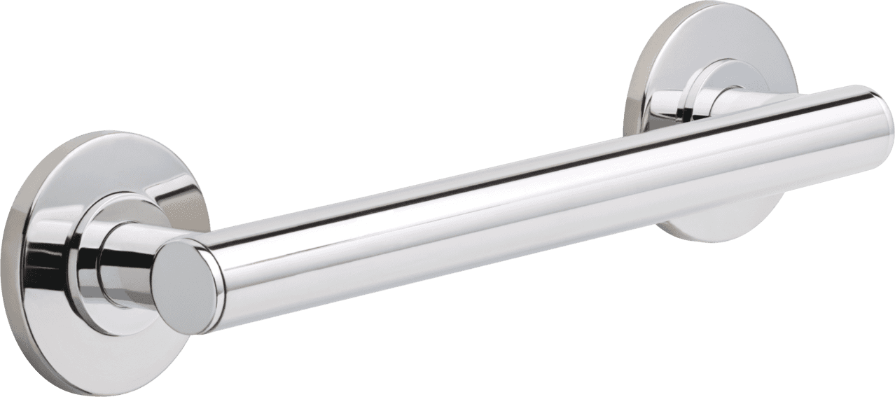 Delta 41812 12" Contemporary Decorative ADA Grab Bar, Chrome HSA/FSA ...