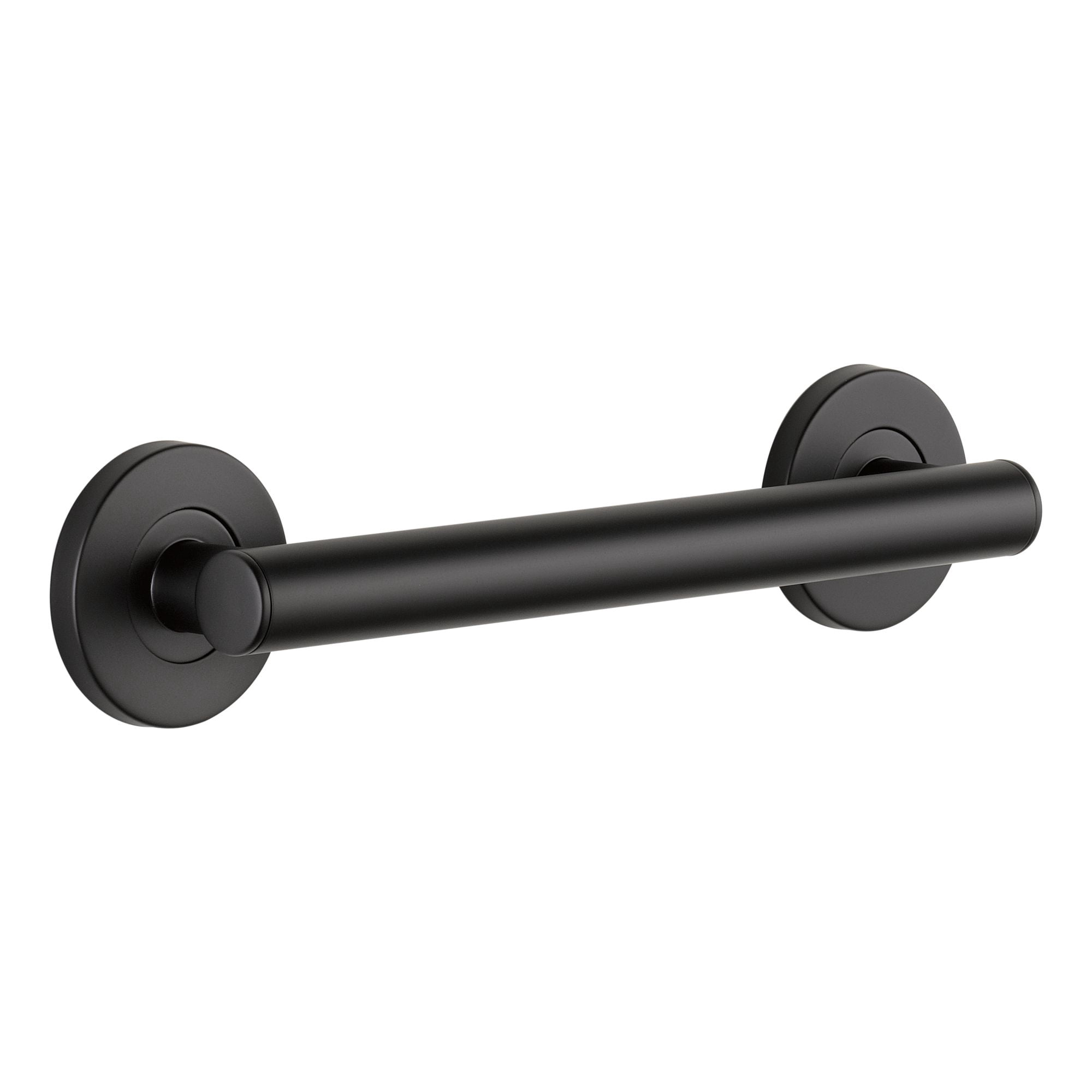 Delta 41812-BL 12" Contemporary Decorative ADA Grab Bar, Matte Black ...