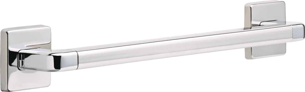 Delta 41918 18" Angular Modern Decorative ADA Grab Bar, Chrome HSA/FSA ...