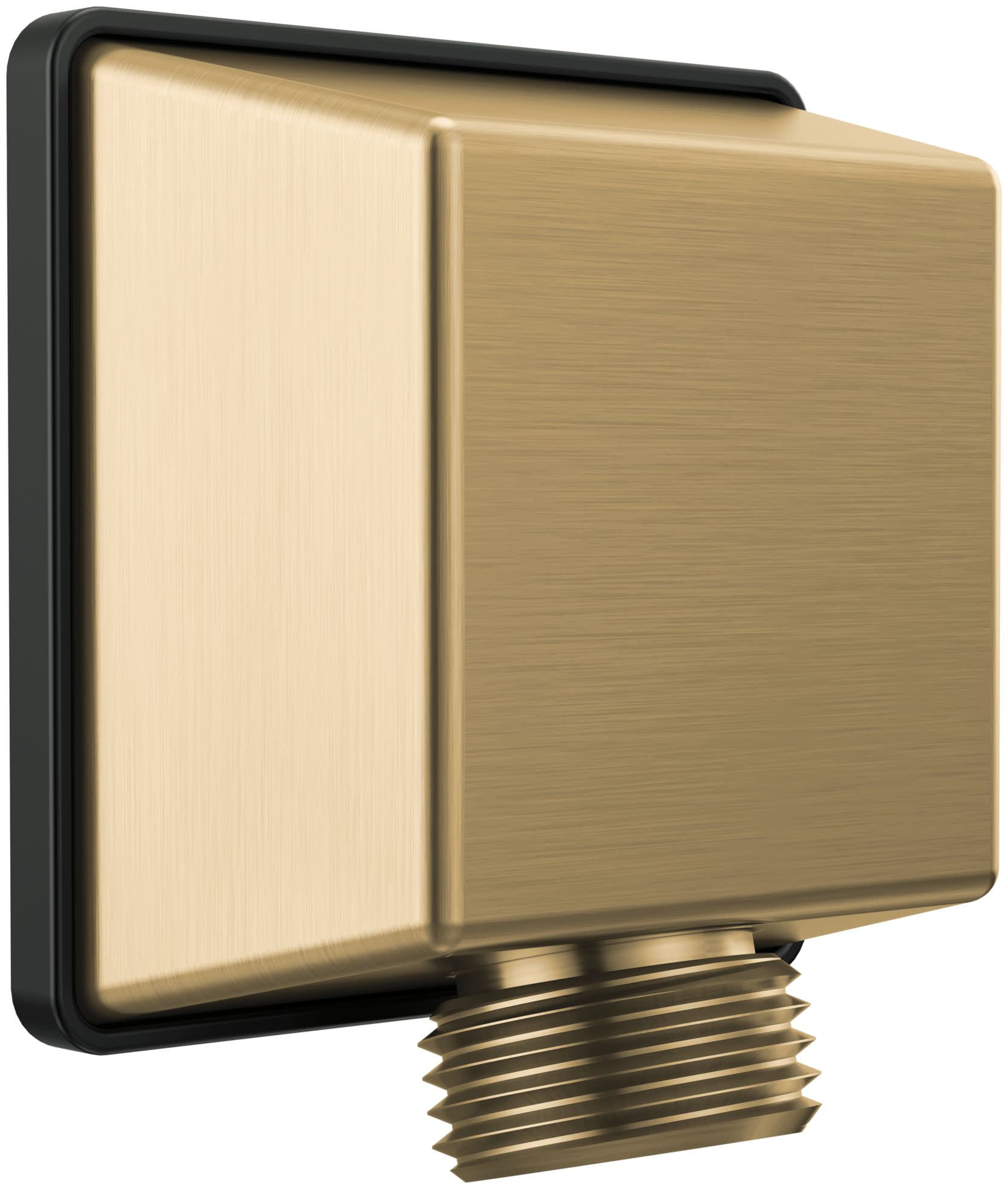 Delta 50570 Square Wall Supply Elbow For Hand Shower Hose Connection ...