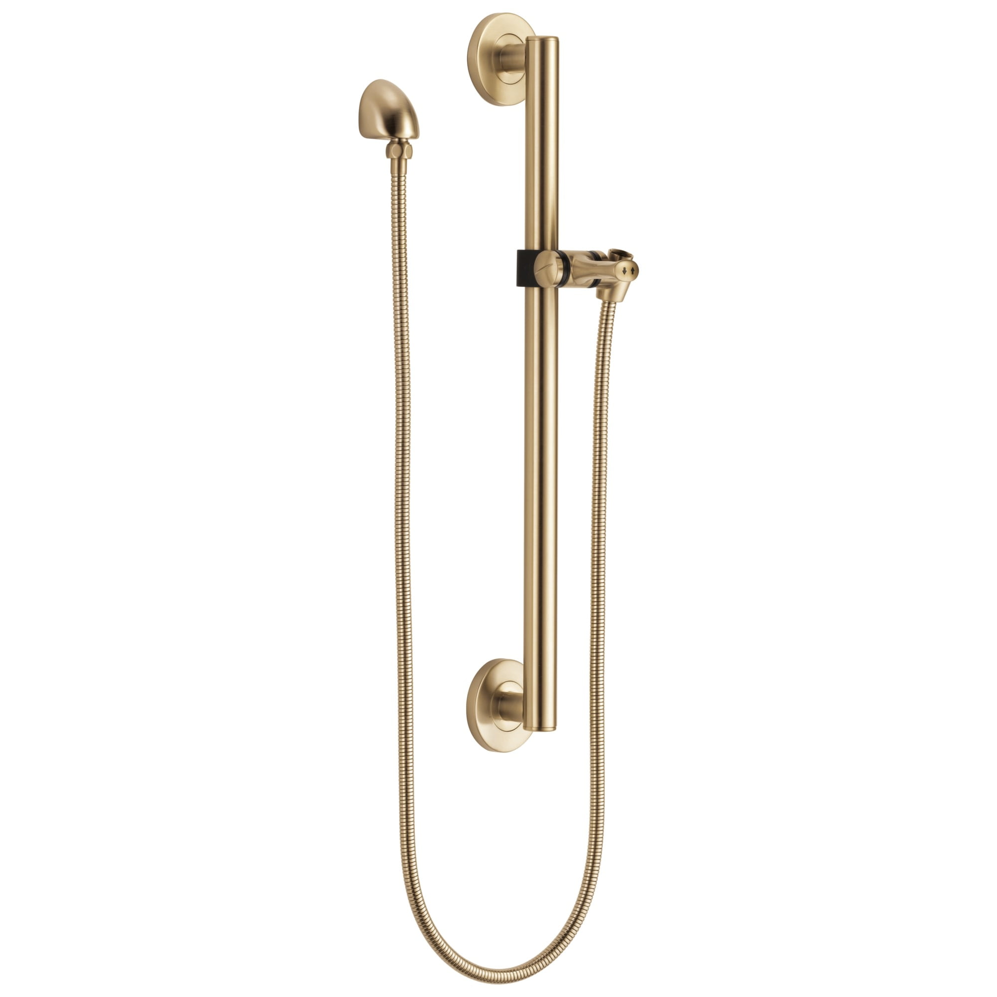 Delta 51600 Universal Showering Adjustable Round 24" Slide Bar / Grab ...