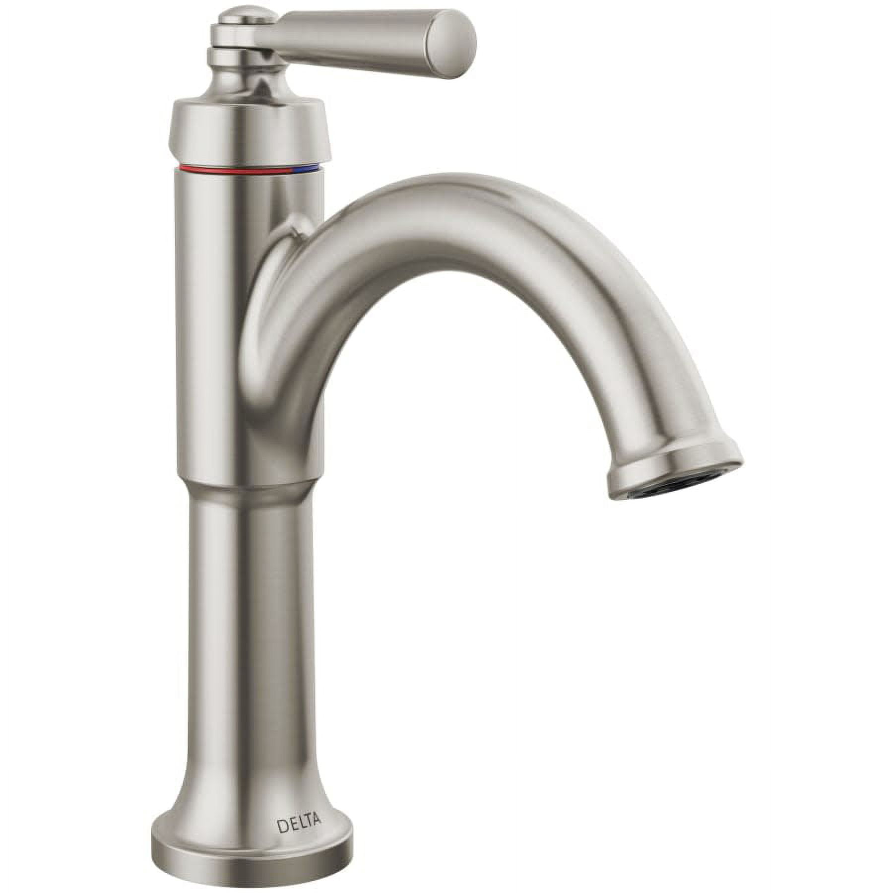 Delta 535-Mpu-Dst Saylor 1.2 GPM Single Hole Bathroom Faucet ...