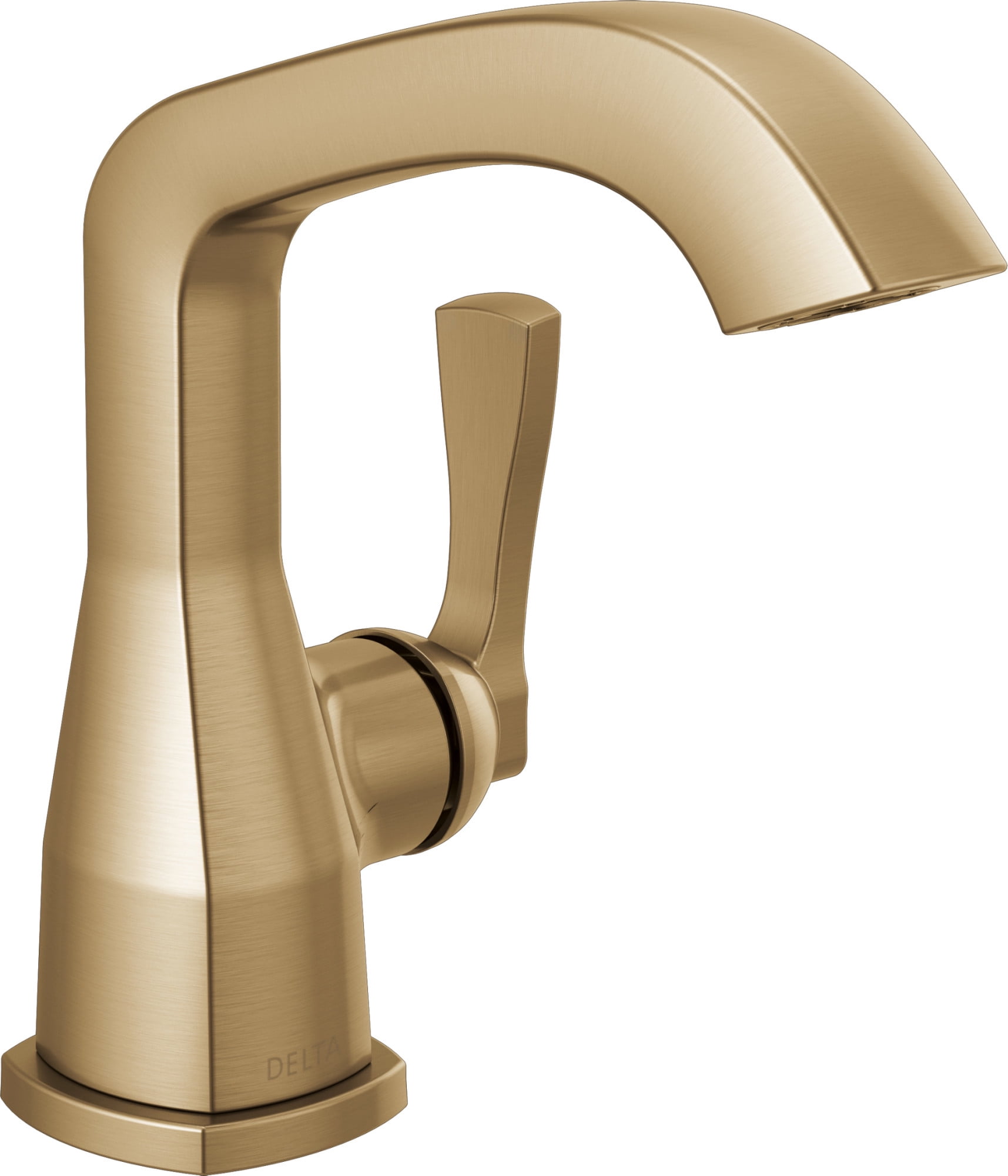 Delta 576-Lpu-Dst Stryke 1.2 GPM Single Hole Bathroom Faucet - Lumicoat ...