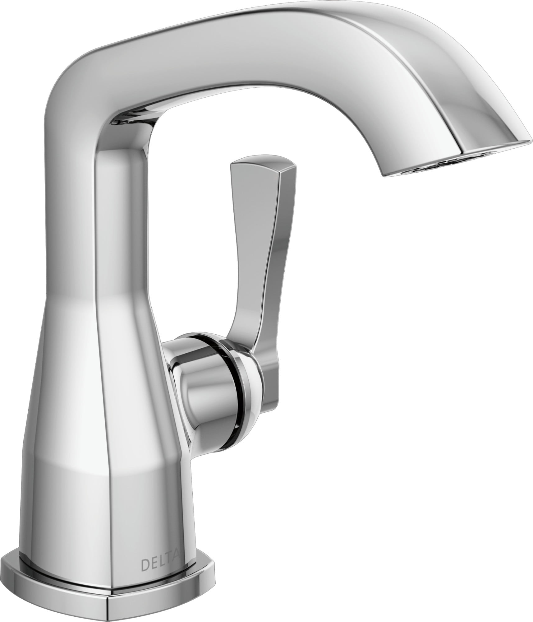 Delta 576-Lpu-Dst Stryke 1.2 GPM Single Hole Bathroom Faucet - Lumicoat ...