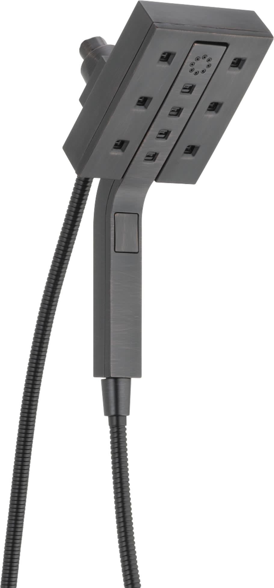 Delta 58473-25 Universal Showering Rectangular 2.5 GPM Multi Function 2 ...