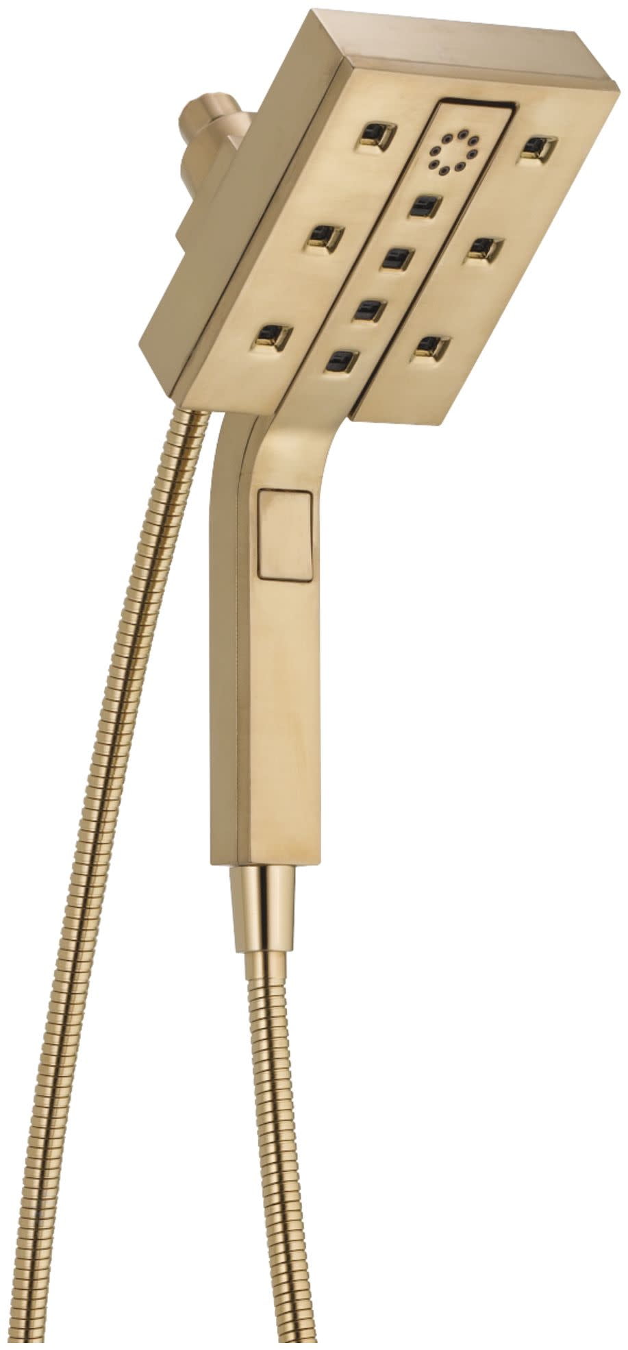 Delta 58473-25 Universal Showering Rectangular 2.5 GPM Multi Function 2 ...