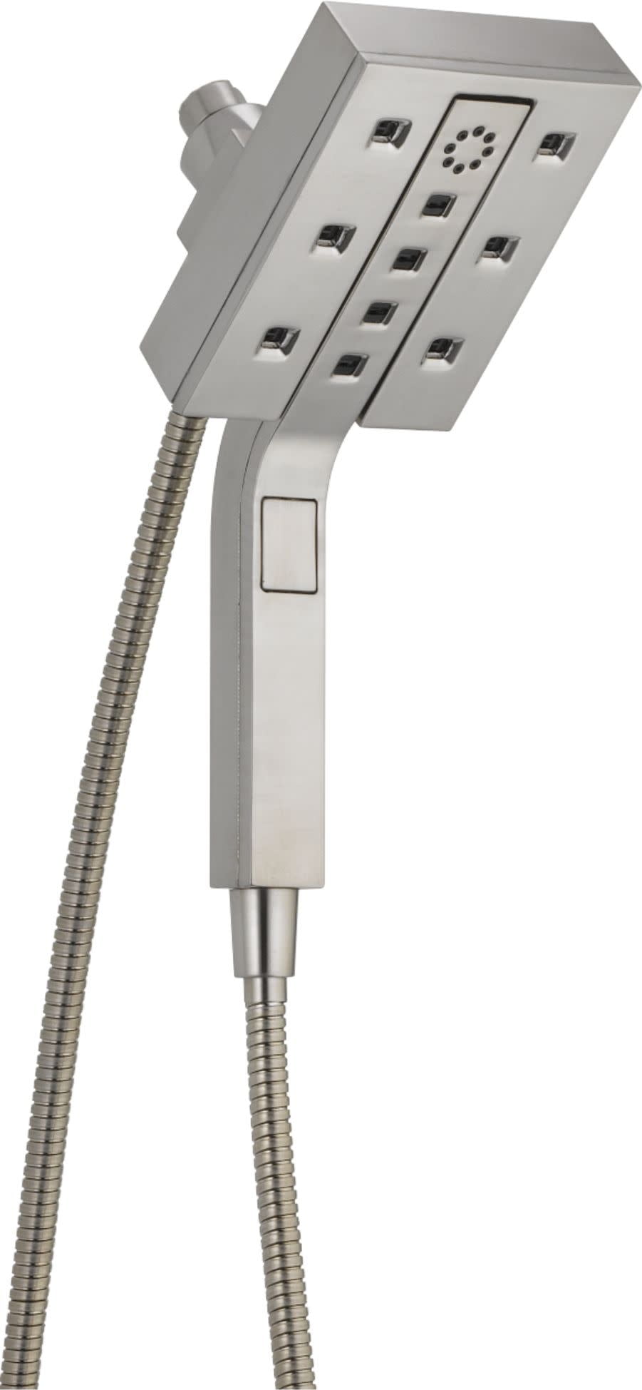 Delta 58473-25 Universal Showering Rectangular 2.5 GPM Multi Function 2 ...