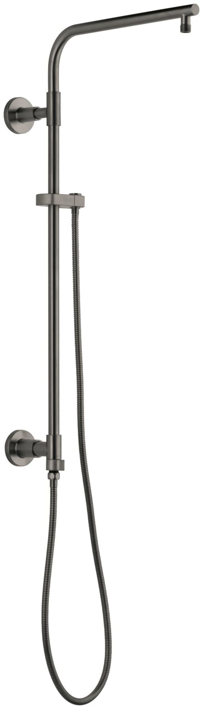 Delta 58820 Emerge 26" Round Shower Column - Lumicoat Black Stainless ...