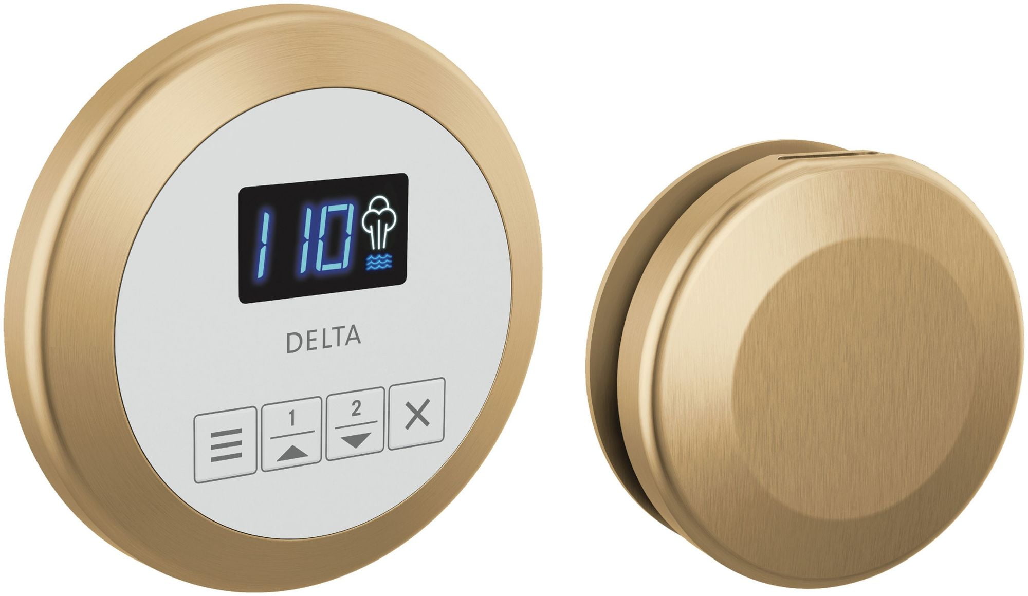 Delta 5Ch-250R Steamscape Contemporary Round Steam Shower Control Unit ...