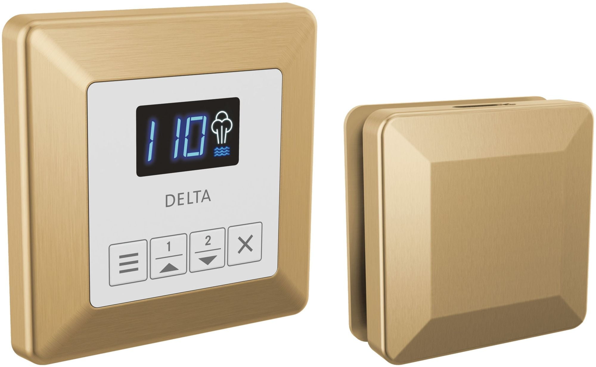 Delta 5Ch-250T Steamscape Transitional Square Steam Shower Control Unit ...