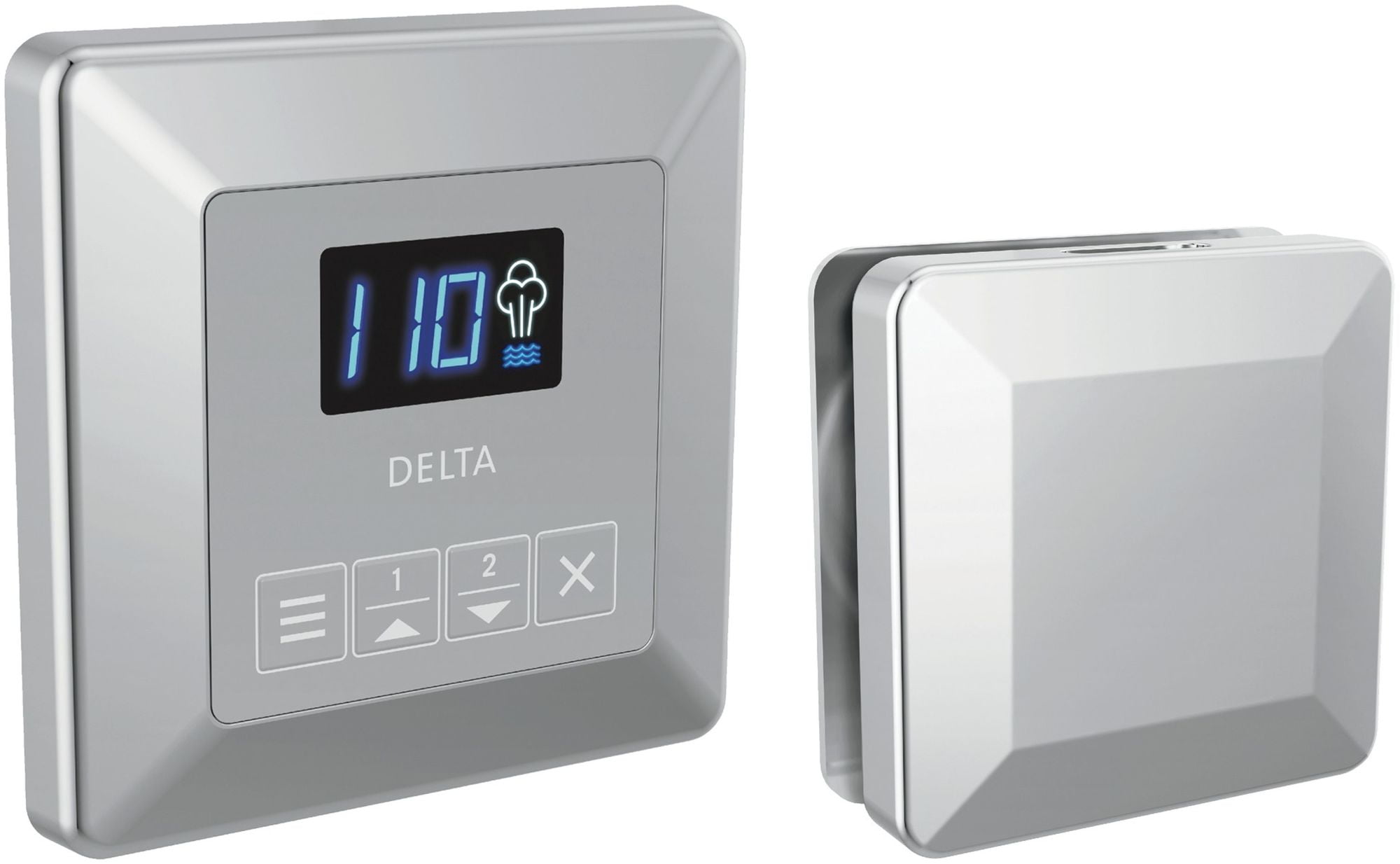 Delta 5Ch-250T Steamscape Transitional Square Steam Shower Control Unit ...