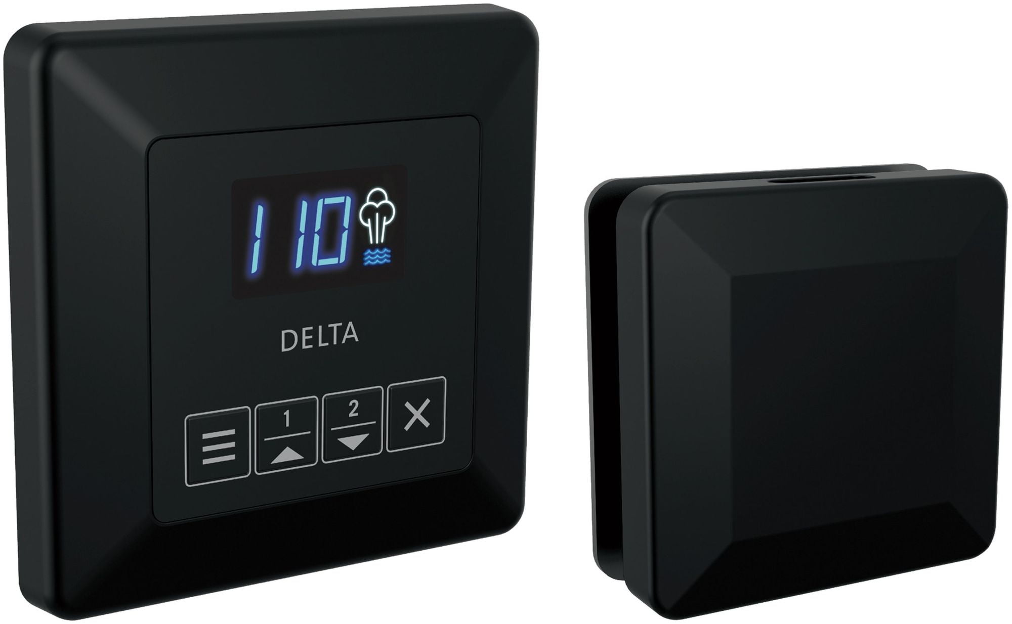 Delta 5Ch-250T Steamscape Transitional Square Steam Shower Control Unit ...