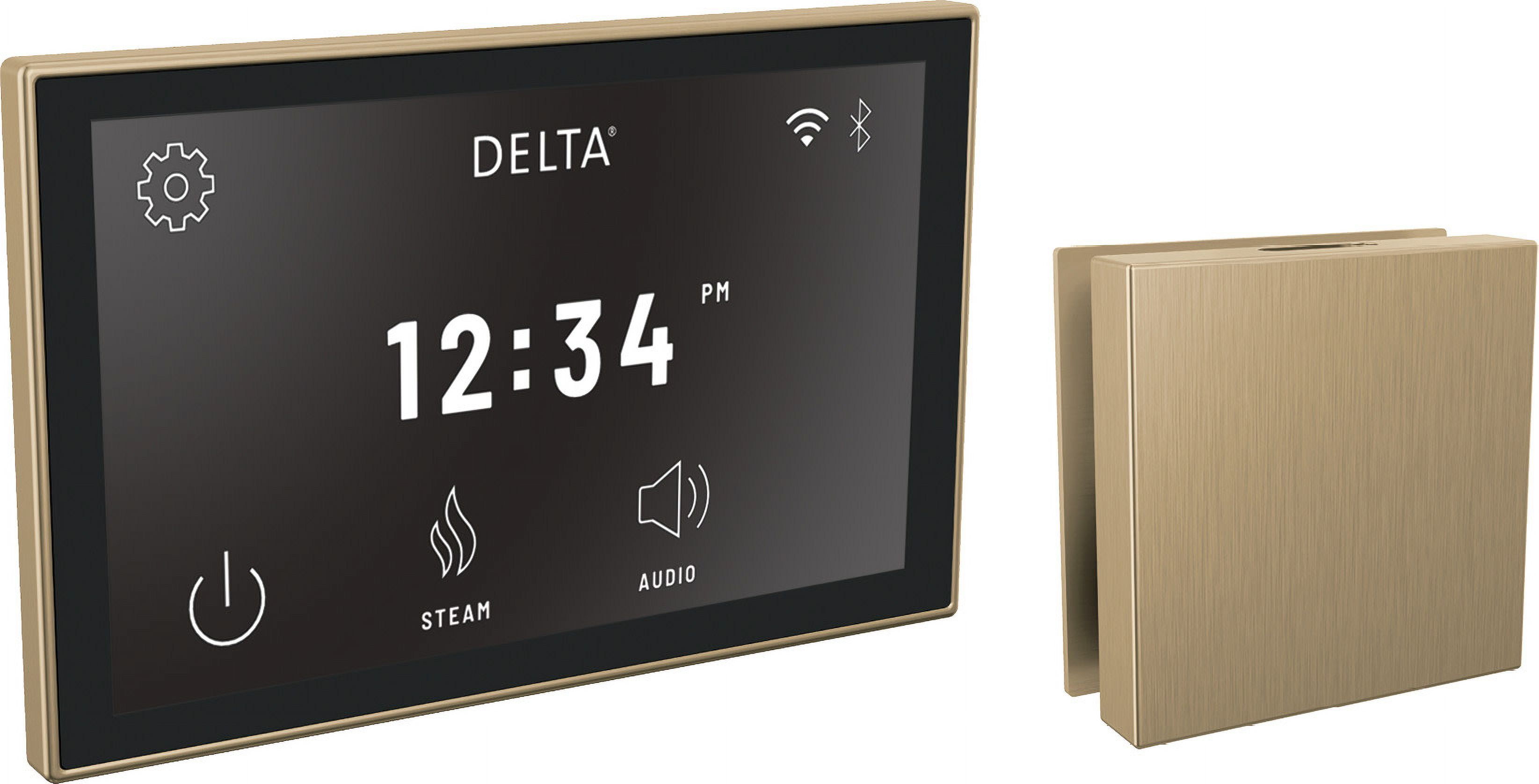 Delta 5Ch-550L Steamscape Digital Steam Control Unit And Square Steam ...