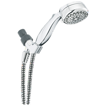 Delta Dryden Premium Single-Setting Adjustable Wall Mount Hand Shower ...