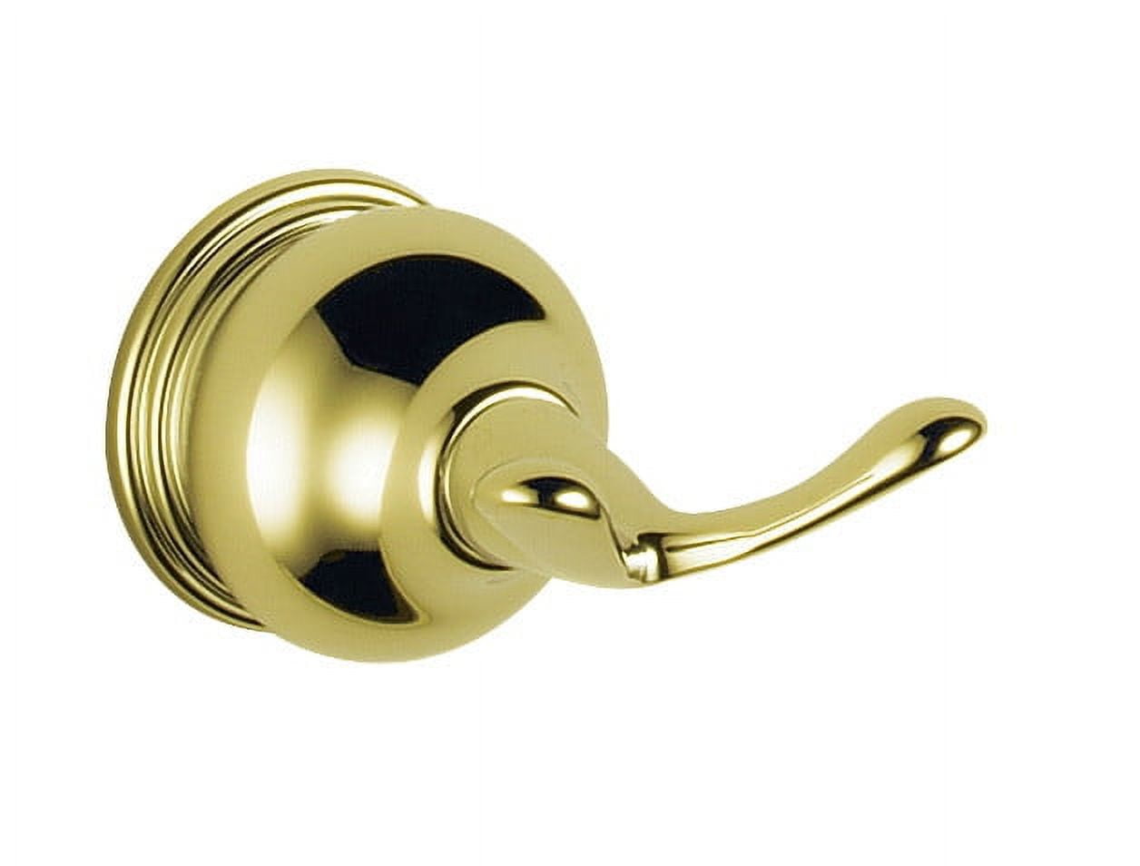 Delta 74036 Traditional Robe Hook, Polished Brass, Timeless Design ...