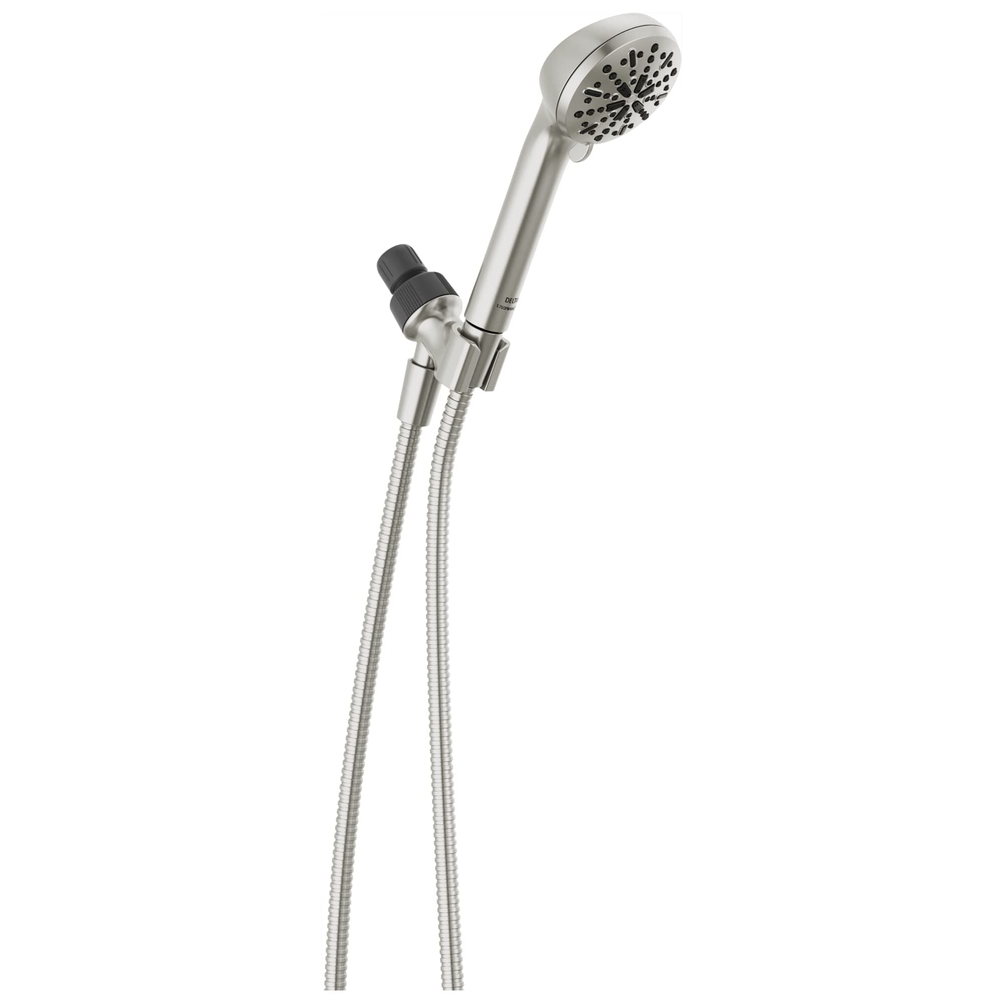 Delta Faucet 4-Spray Handheld Shower Head, Brushed Nickel Shower Head ...