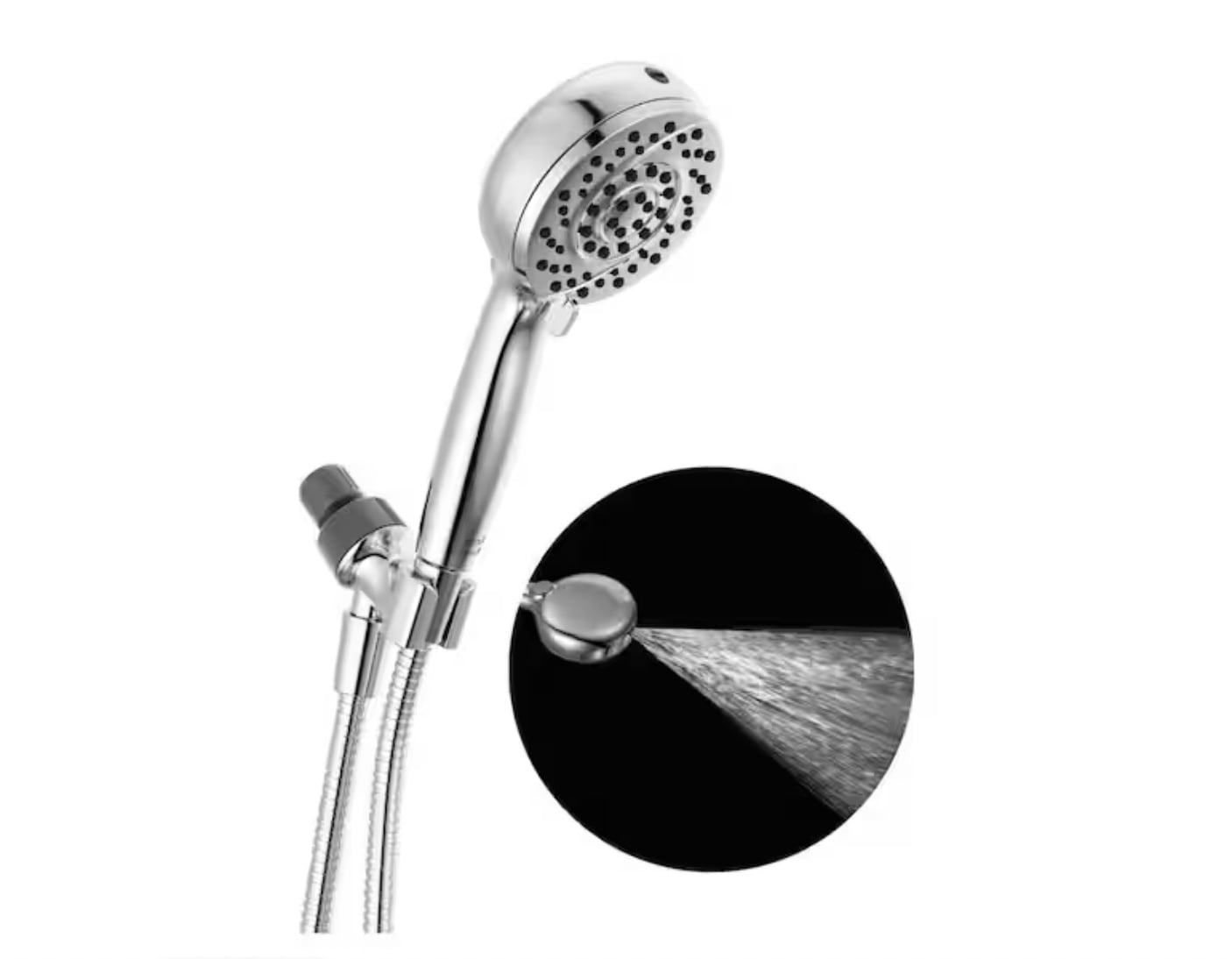 Delta 75719 Proclean 6 Setting Handheld Shower Head Chrome - Walmart ...