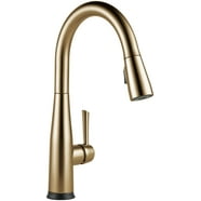 Delta Trinsic Single Handle Pull-Down Kitchen Faucet in Arctic ...