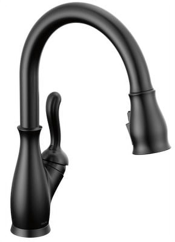 Delta 9178-Dst Leland Pull-Down Kitchen Faucet - Black - Walmart.com