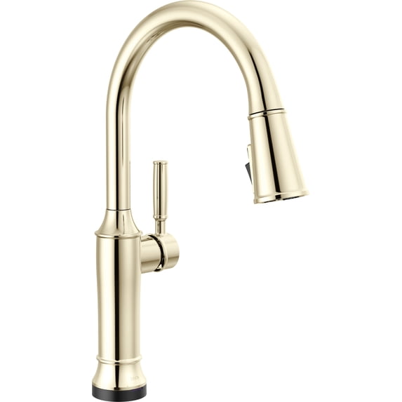 Delta 9184Tl-Dst Renaldi 1.8 GPM Single Hole Pull Down Touchless ...