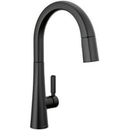 Contemporary Wall-Mount Pot Filler in Matte Black 1165LF-BL - Walmart.com