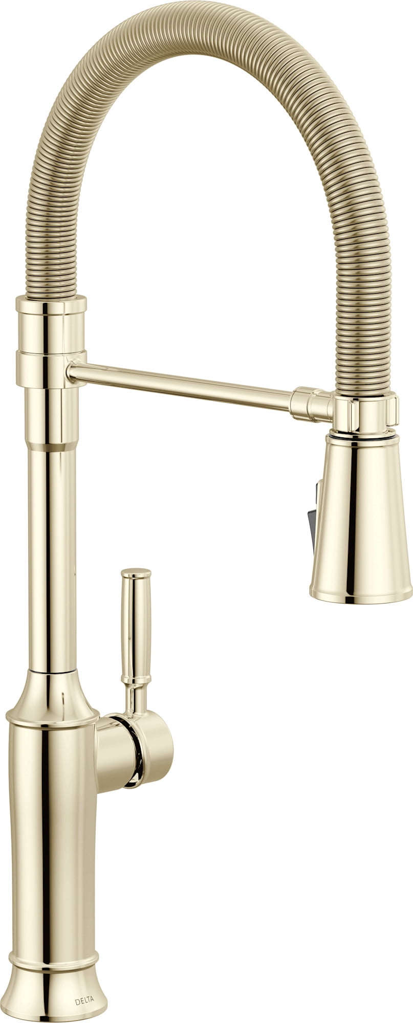 Delta 9684-Dst Renaldi 1.8 GPM Single Hole Pre-Rinse Kitchen Faucet ...