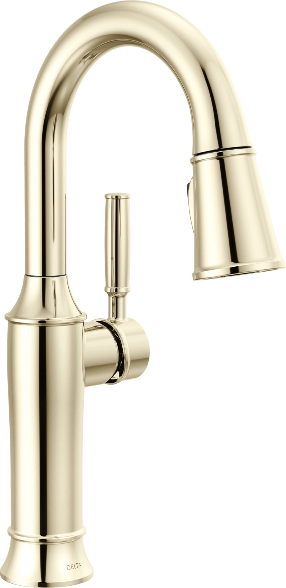 Delta 9984-Dst Renaldi 1.8 GPM Single Hole Pull-Down Bar/Prep Faucet ...
