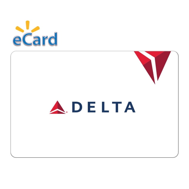 Delta Air Lines $250 eGift Card - Walmart.com