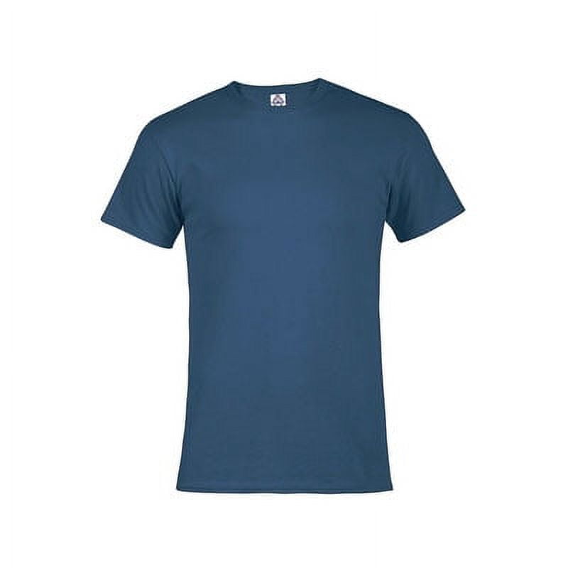 Delta Apparel Pro Weight Adult 5.2 oz Short Sleeve T-Shirt, Marine ...
