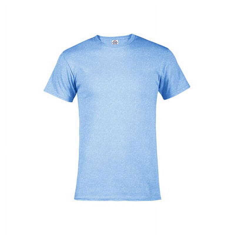 Delta Apparel Pro Weight Adult 5.2 oz Short Sleeve T-Shirt, Sky Blue ...