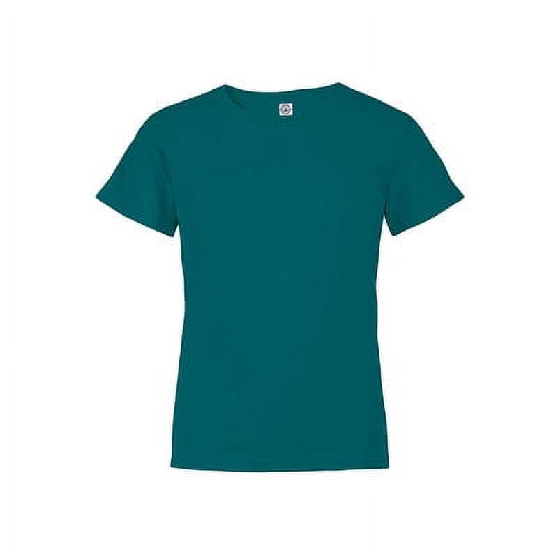 Delta Apparel Pro Weight Youth 5.2 oz Regular Fit T-Shirt, Deep Ocean ...