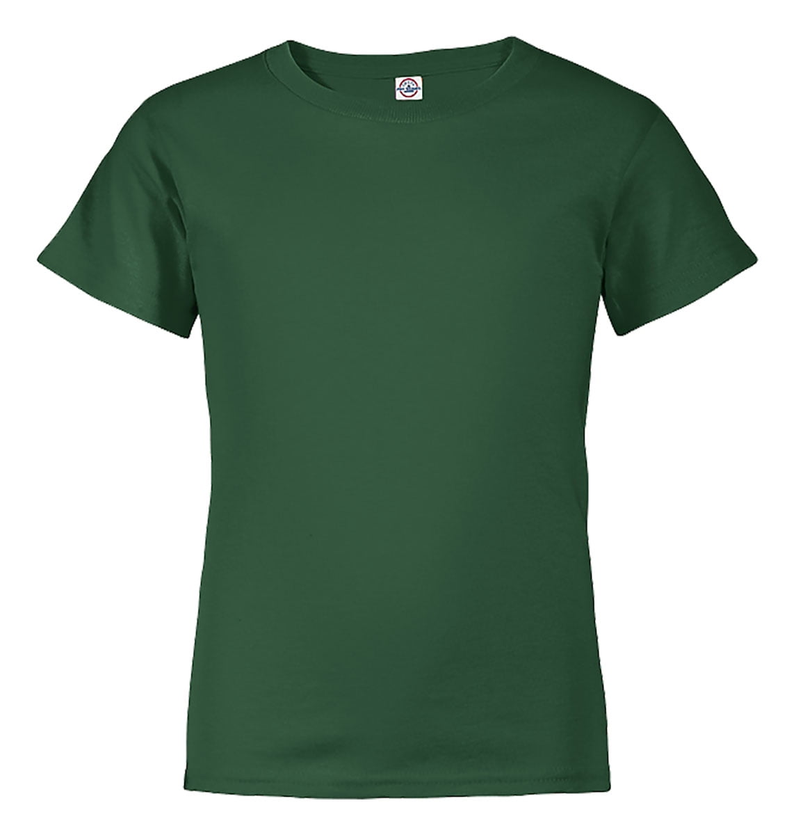 Delta Apparel Pro Weight Youth 5.2 oz Regular Fit T-Shirt, Forest ...