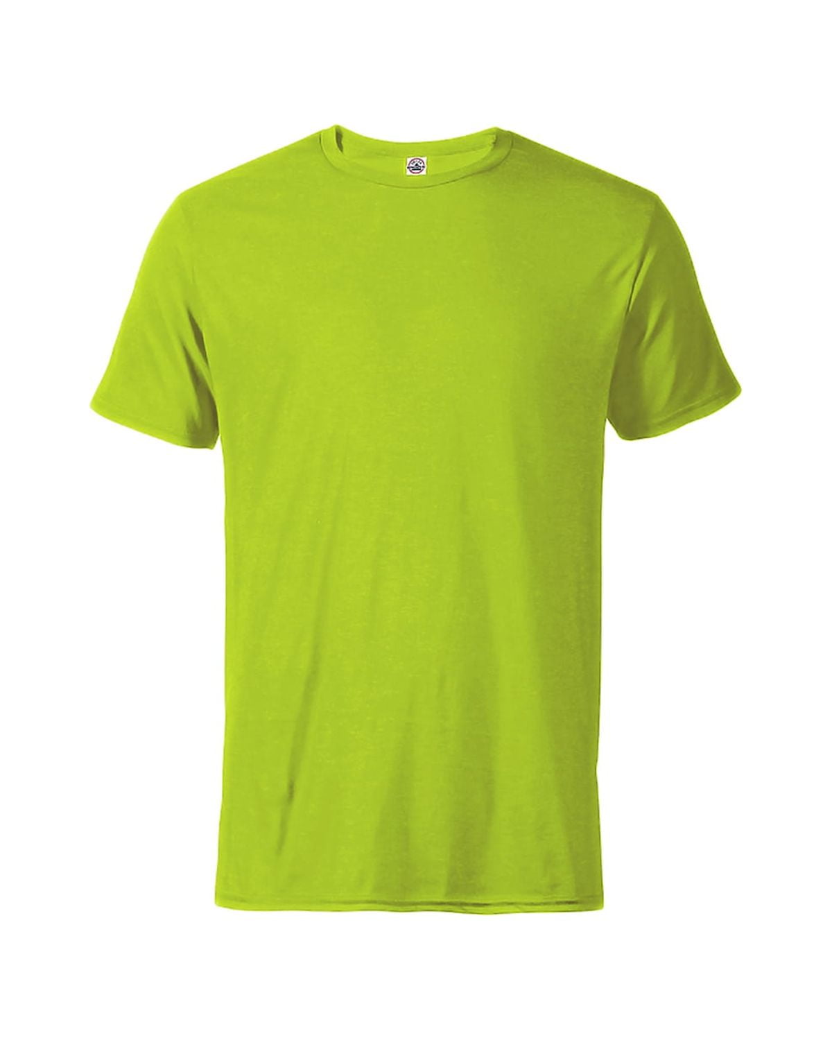 Delta Apparel Ringspun Adult 4.3 oz T-Shirt, Lime - Extra Large ...