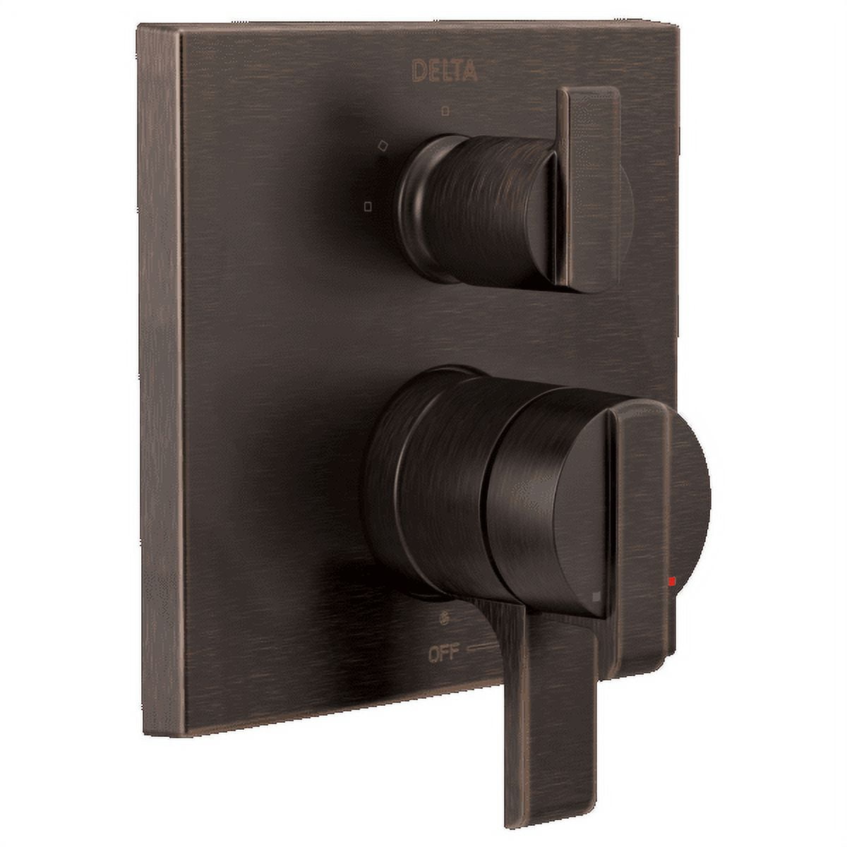 Delta Ara Angular Modern Monitor® 17 Series Valve Trim with 3-Setting ...