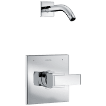 Delta Ara MonitorÂ® 14 Series H2OkineticÂ® Tub & Shower Trim in Chrome ...