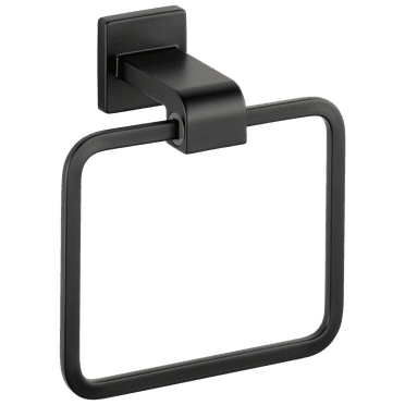 Delta CML46-MB-R Chamberlain Wall Mount Round Closed Towel Ring Bath ...