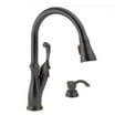 Delta Marca Single-Handle Pull-Down Sprayer Kitchen Faucet with ...