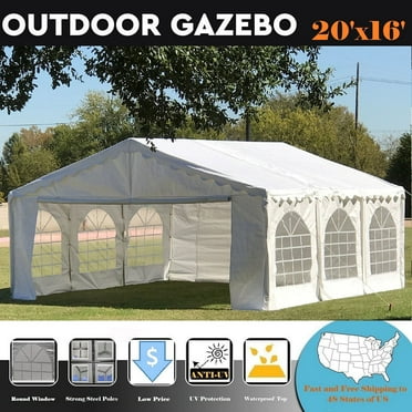 Quictent 16'X32' Party Tent Wedding Tent Outdoor Gazebo Event Shelter ...