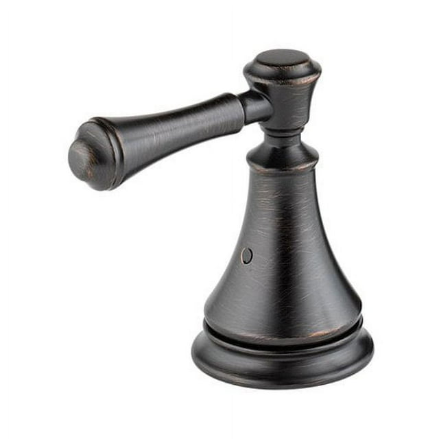 Delta Cassidy Metal Lever Handle Set - Roman Tub, Venetian Bronze ...