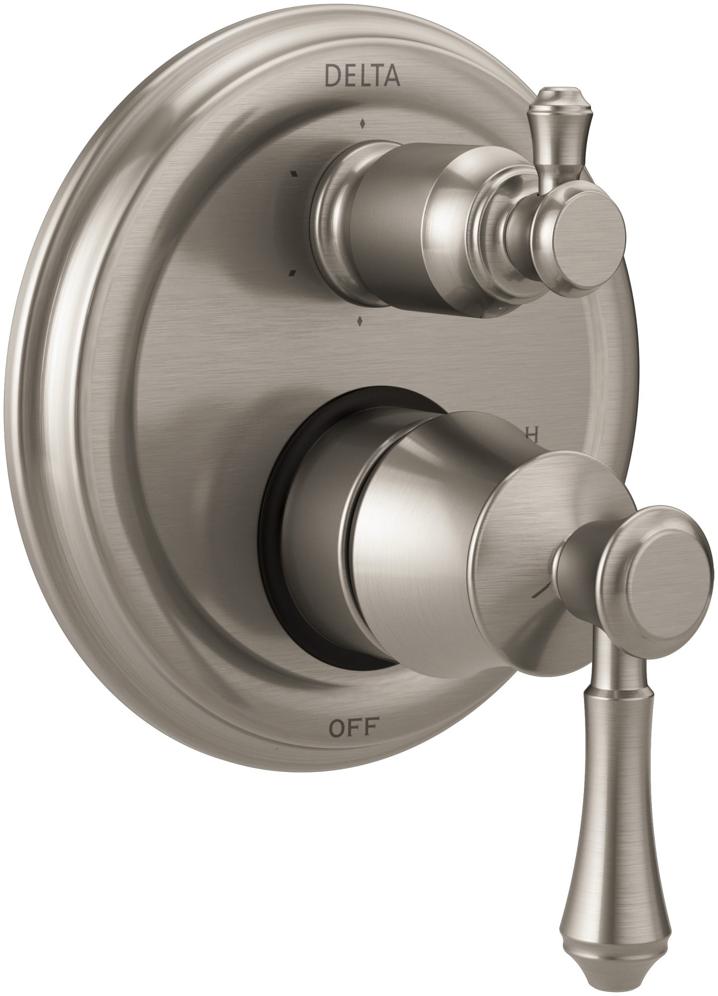 Delta Cassidy Traditional 2-Handle Monitor 14 Series Valve Trim with 6 ...