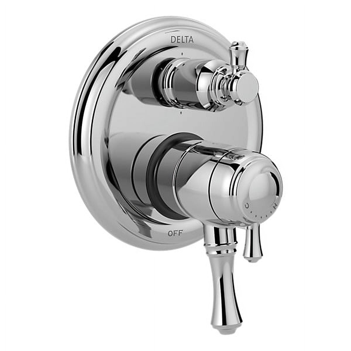 Delta Cassidy Traditional 2-Handle Monitor 17 Series Valve Trim with 6 ...