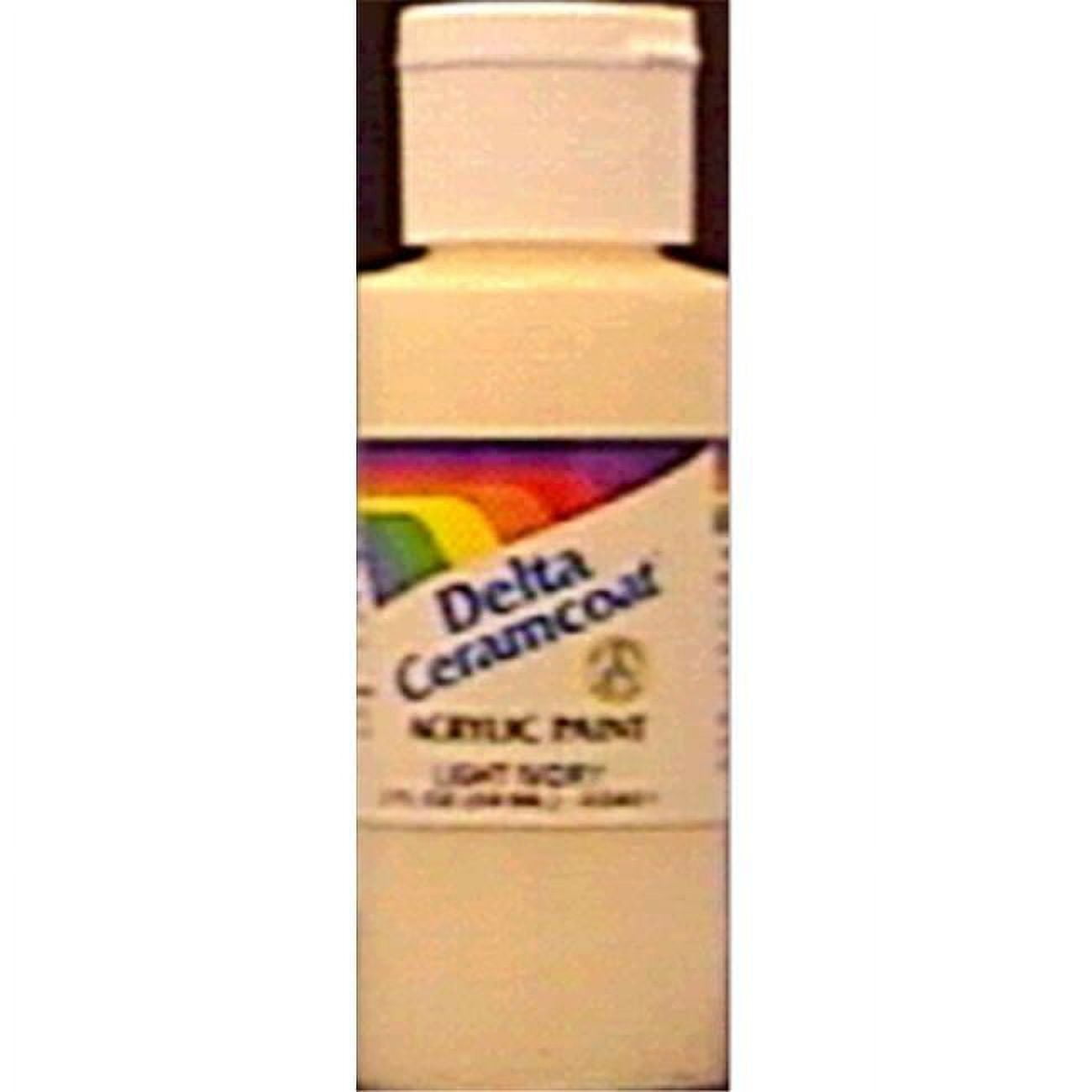 Delta Ceramcoat Acrylic Paint 2oz-Rosy Beige - Opaque - Walmart.com